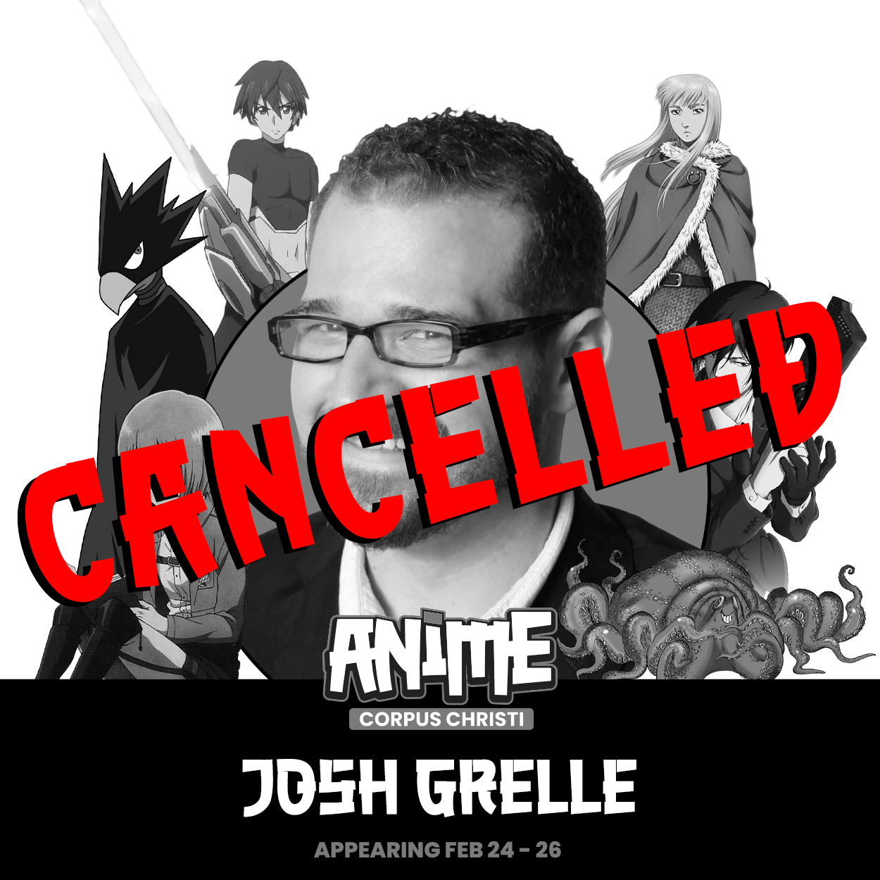 Josh Grelle - Anime Corpus Christi